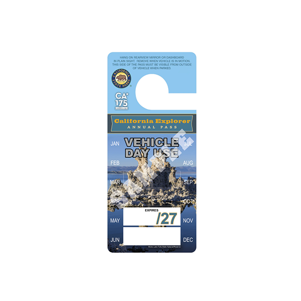California Explorer Annual Day Use Pass – California State Parks ...