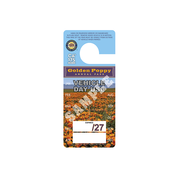 Golden Poppy Annual Day Use Pass – California State Parks & Recreation ...