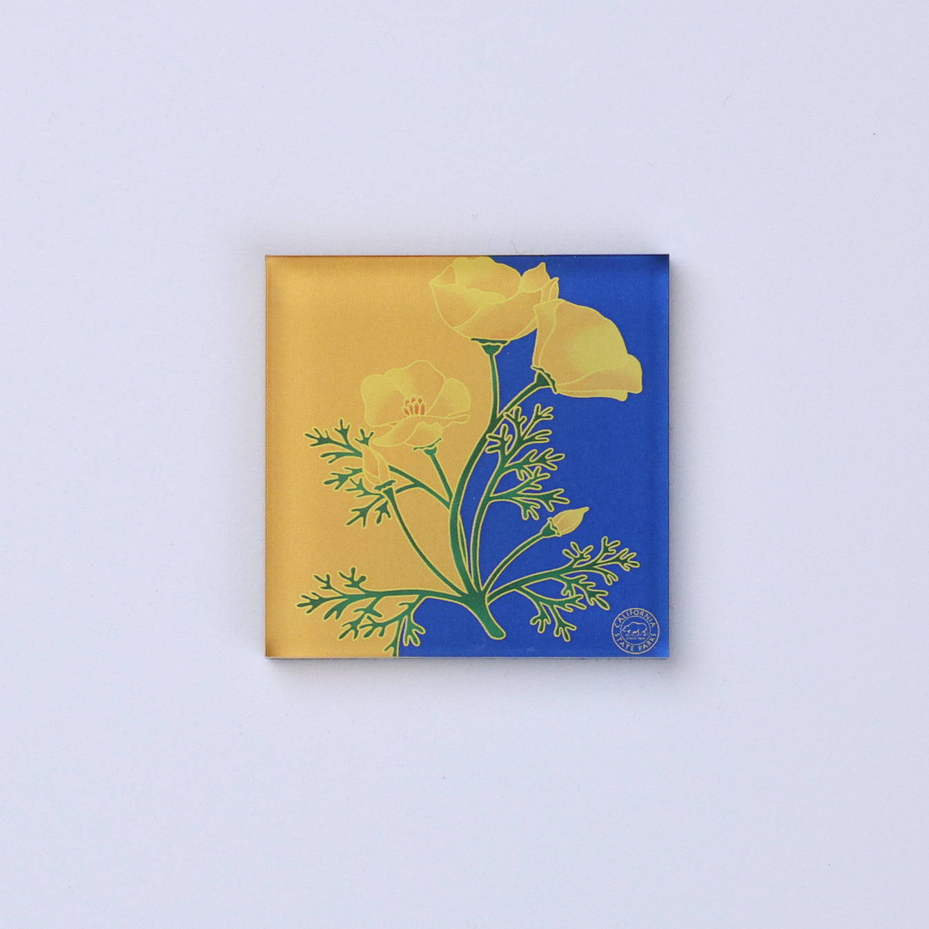 Poppy Magnet, Acrylic – California State Parks & Recreation Online Store